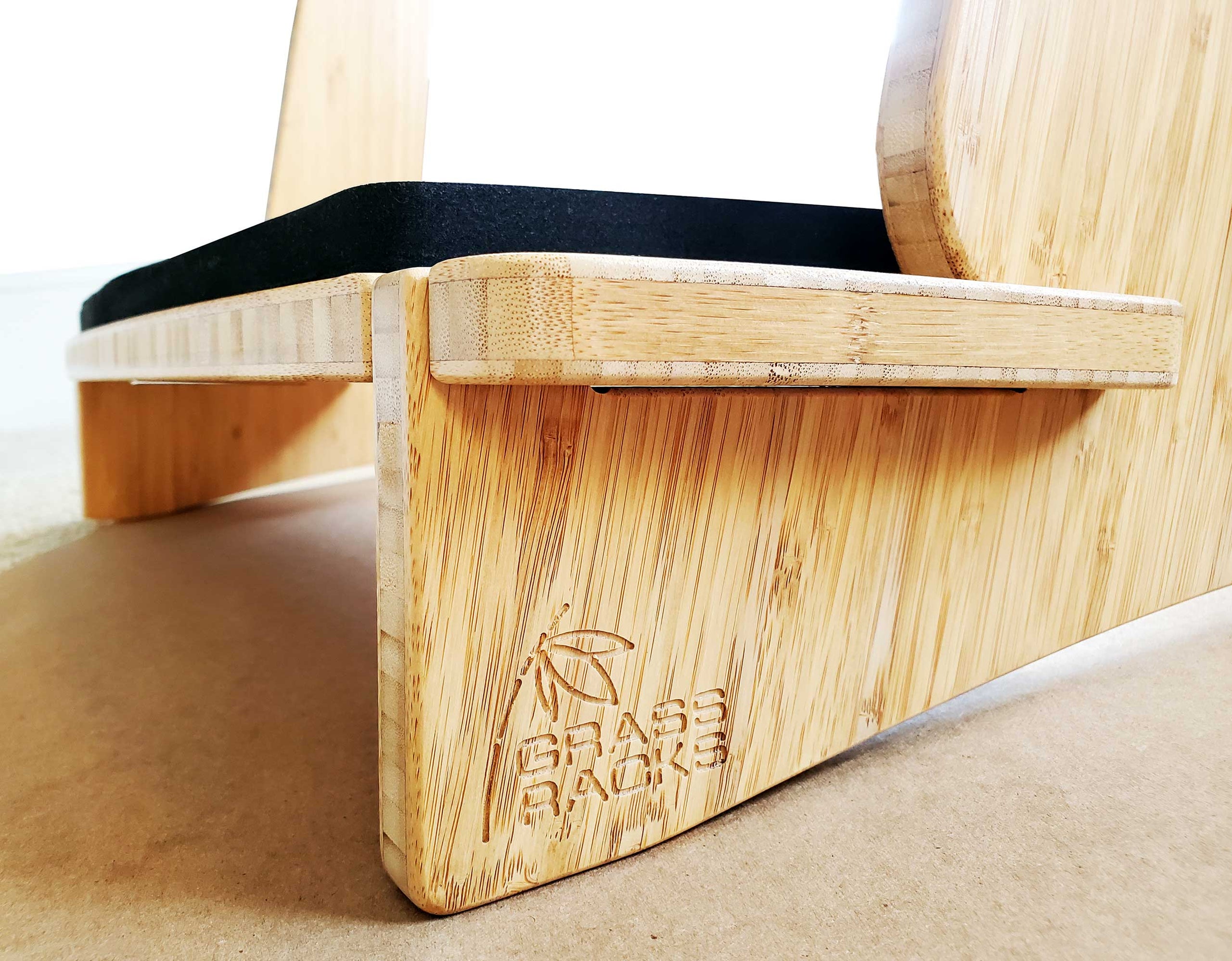 Bamboo & Birch SUP Rack | Vertical Freestanding Indoor & Garage Storage ...